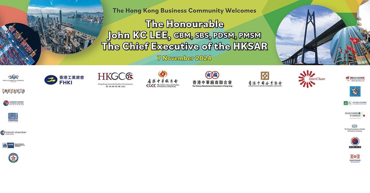 [Supported Event] CE Luncheon Webinar: The Honourable John KC Lee, GBM ...