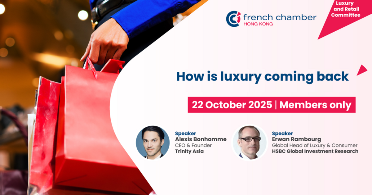 [IN PERSON] Luxury and Retail committee: How is luxury coming back ...