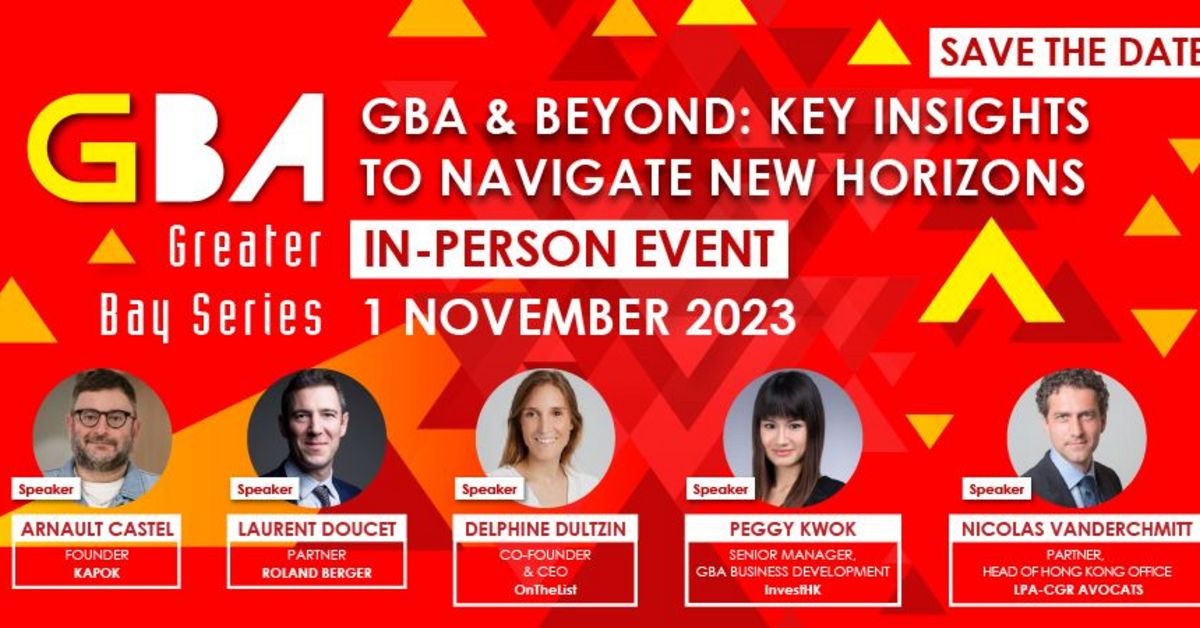 GBA & Beyond, Key Insights to Navigate New Horizons | French Chamber of ...